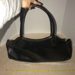 Bags | Large Tote Purse Hand Bag Pocketbook Black Satchel | Poshmark